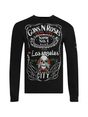 MadeWorn Guns N Roses Graphic T-shirt - Black