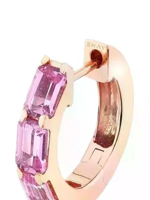 Shay Sapphire Hoop Earrings