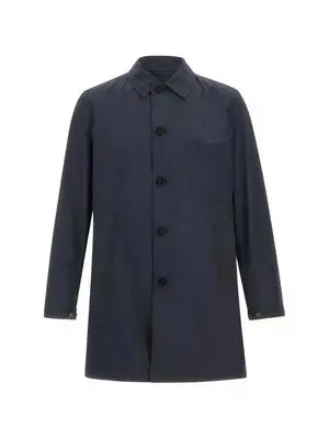Woolrich Button-front Coat - Blue