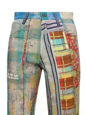 BETTER WITH AGE Isaac Hand-quilted Trousers - Neutrals