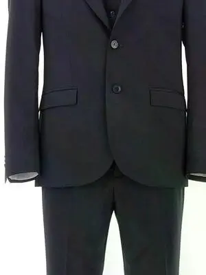 MANUEL RITZ Peaked-lapel Three-piece Suit