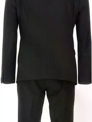 MANUEL RITZ Front-pocket Two-button Suit - Black