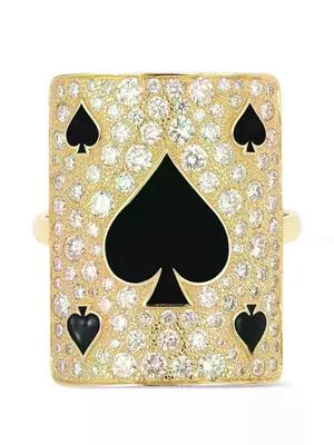 MYSTERYJOY Justice Diamonds Ring - Gold