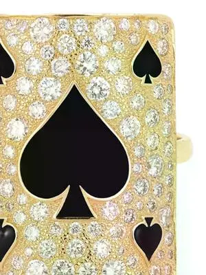 MYSTERYJOY Justice Diamonds Ring - Gold