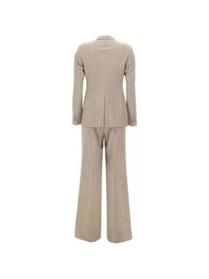 Tagliatore Pinstripe-pattern Double-breasted Suit - Neutrals