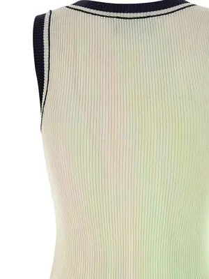 Seafarer Ribbed Logo-embroidered Top
