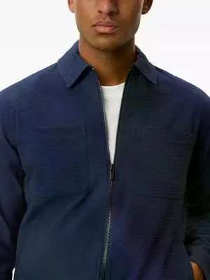 LES DEUX Zip Pocket Jacket - Blue
