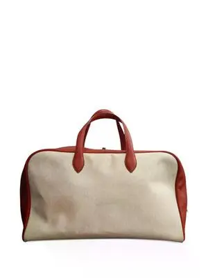 Hermès 2000s Clemence Leather Travel Bag