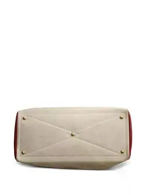 Hermès 2000s Clemence Leather Travel Bag