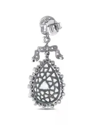 Fred Leighton Diamond Teardrop Earrings