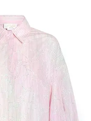 GENNY Striped Long-sleeve Shirt