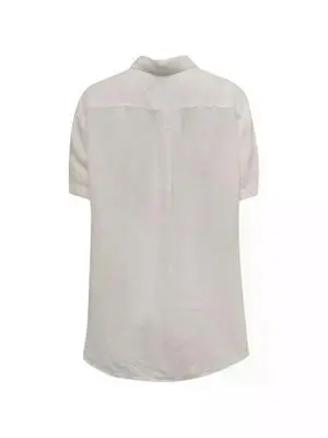 Theory Short-sleeve Linen Shirt