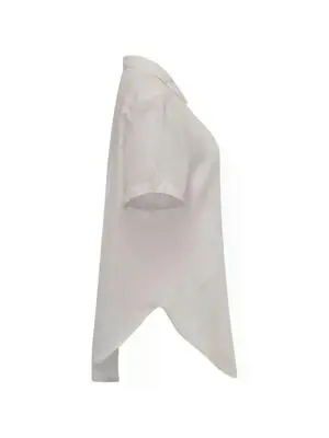 Theory Short-sleeve Linen Shirt