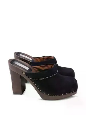 See By Chloé Platform Block Heel Mules