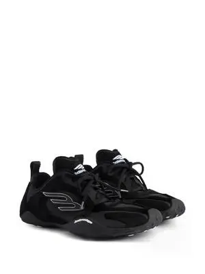 Balenciaga Monday Ultra Panelled Sneakers - Black