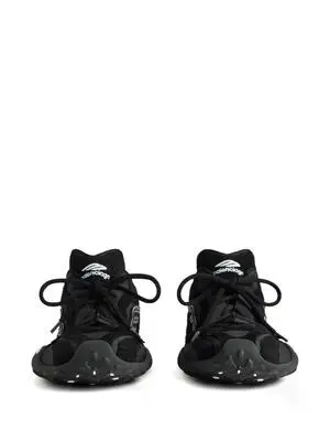 Balenciaga Monday Ultra Panelled Sneakers - Black