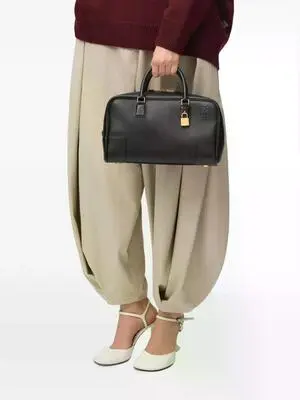 Loewe Amazona 28 Leather Tote - Black