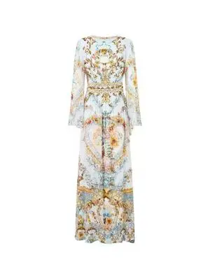 Camilla Seville V-neck Floral Print Dress