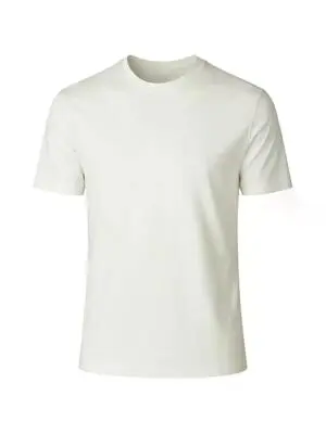 BRETT JOHNSON Round-neck T-shirt - Neutrals