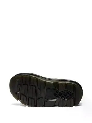 Dr. Martens Zebzag Buckle Leather Sandals - Brown