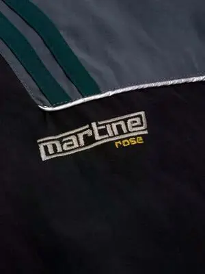 Martine Rose Embroidered Color-block Jacket - Black