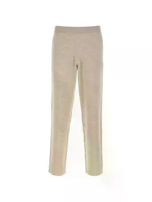 Brioni Elasticated-waistband Trousers - Neutrals
