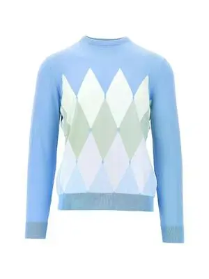 Ballantyne Trimmed Knitwear For Men