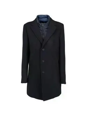 Vintage Layered Coat - Blue