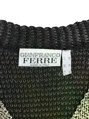 Gianfranco Ferre Metallic Jumper - Gold