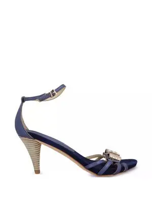 Vintage 80mm Embellished Sandals