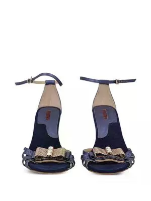 Vintage 80mm Embellished Sandals