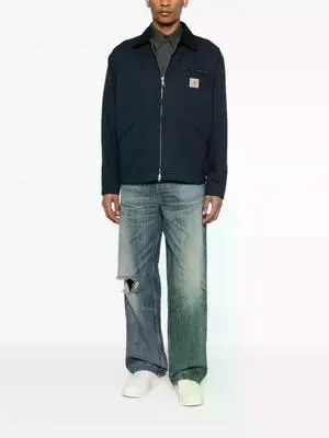 Carhartt Work In Progress Og Detroit Zip Jacket - Blue