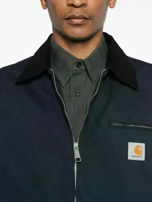 Carhartt Work In Progress Og Detroit Zip Jacket - Blue