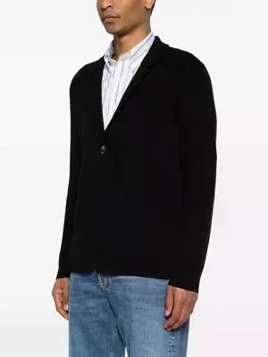 ROBERTO COLLINA Buttoned Cardigan - Black