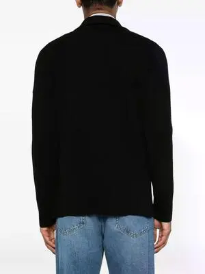 ROBERTO COLLINA Buttoned Cardigan - Black