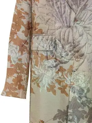 PIERRE-LOUIS MASCIA Cialda Fantasia Floral Coat