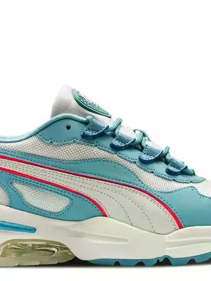 PUMA Lace-up Panelled Sneakers - Blue