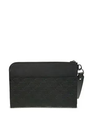 Michael Kors Leather Pouch With Logo Embossing