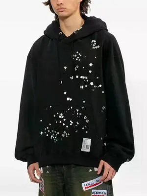 Mihara Yasuhiro Stud-embellished Hoodie