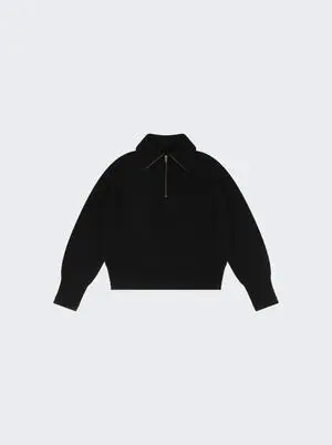 ENTIRE STUDIOS Blimp Quarter Zip - Black