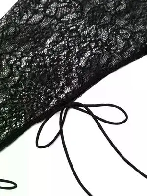 PAULINE DUJANCOURT Lace-tie Stockings