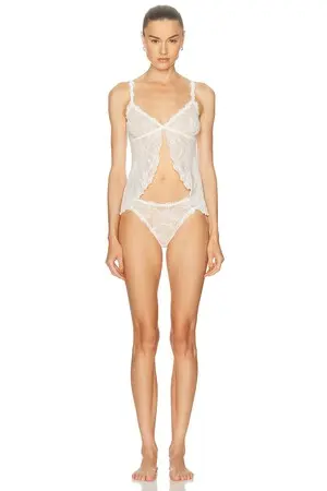 SKIMS Stretch Lace Babydoll Top