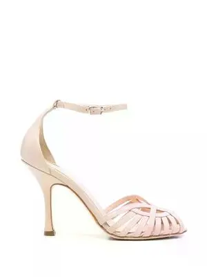 ANNA F. Woven Strap Sandals