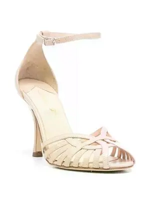 ANNA F. Woven Strap Sandals