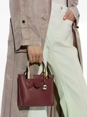 Furla Mini Divide It Leather Tote Bag