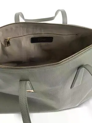 Furla Olivia Large Pebbled Tote - Grey