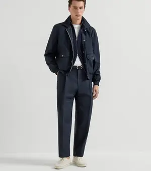 Brunello Cucinelli Cashmere-silk Cardigan - Blue