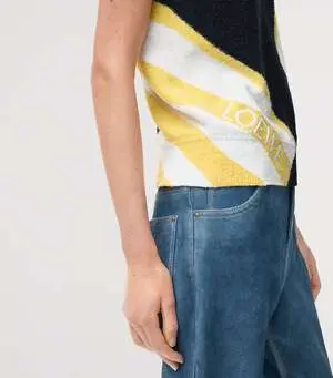Loewe Geometric Short-sleeve Sweater