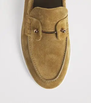 CHRISTIAN LOUBOUTIN Chambeliboat Leather Boat Shoes - Brown