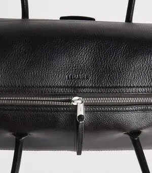 LEMAIRE Leather Gear Shoulder Bag - Brown